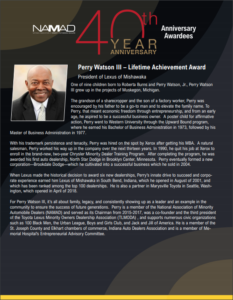 2020 Awardees – Perry Watson III – NAMAD